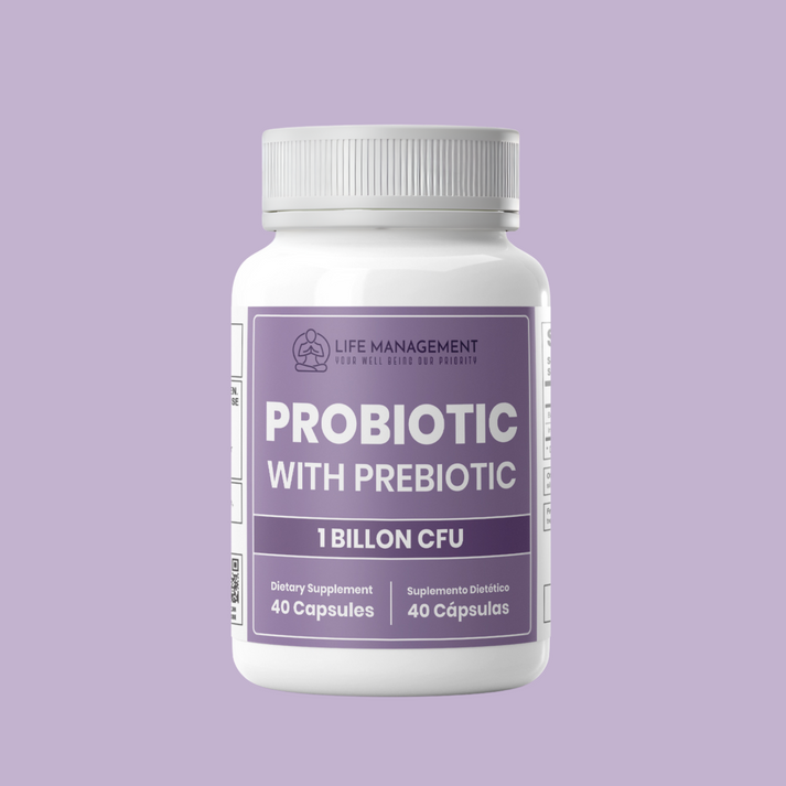 Probiotic With Prebiotic 1000 Billion CFU – Life Management